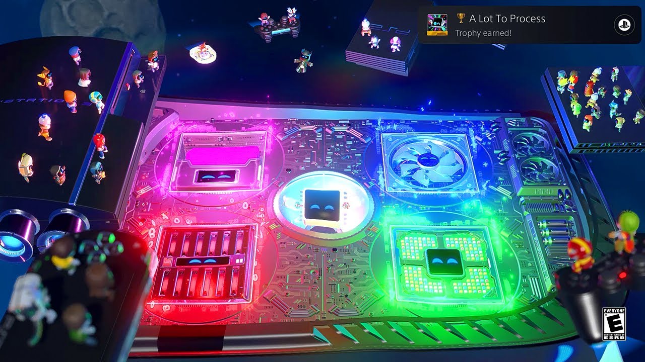 Astro Bot - All PS5 parts assembly Animations Scenes - YouTube