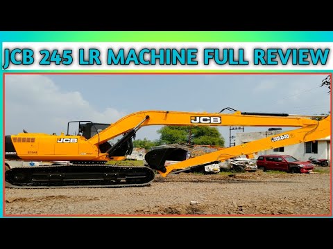 JCB 245 LR EXCAVATOR MACHINE FULL MACHINE REVIEW - YouTube