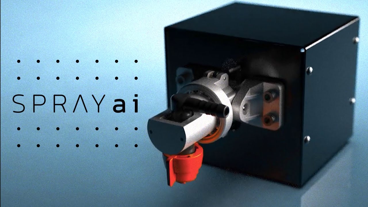 Smart Agricultural Spray System - SPRAYai - YouTube