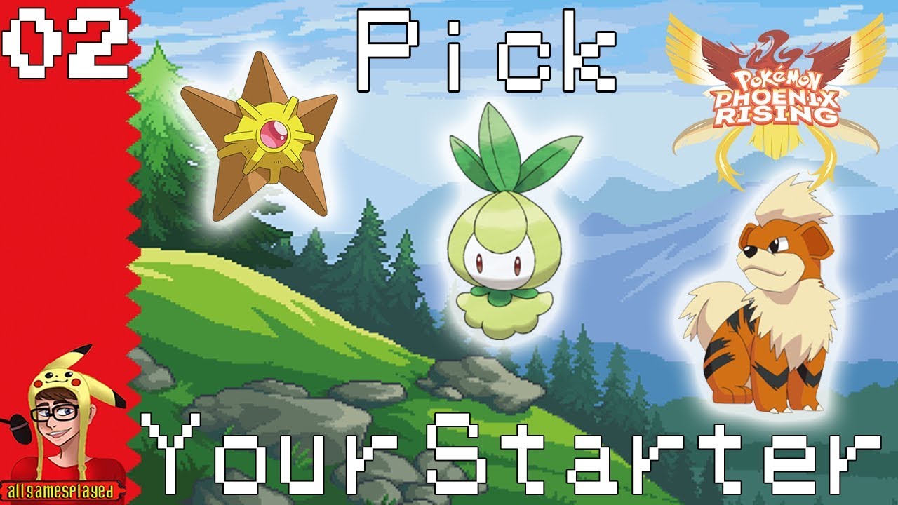 PICK YOUR STARTER! - Pokemon Phoenix Rising Part 2 - YouTube