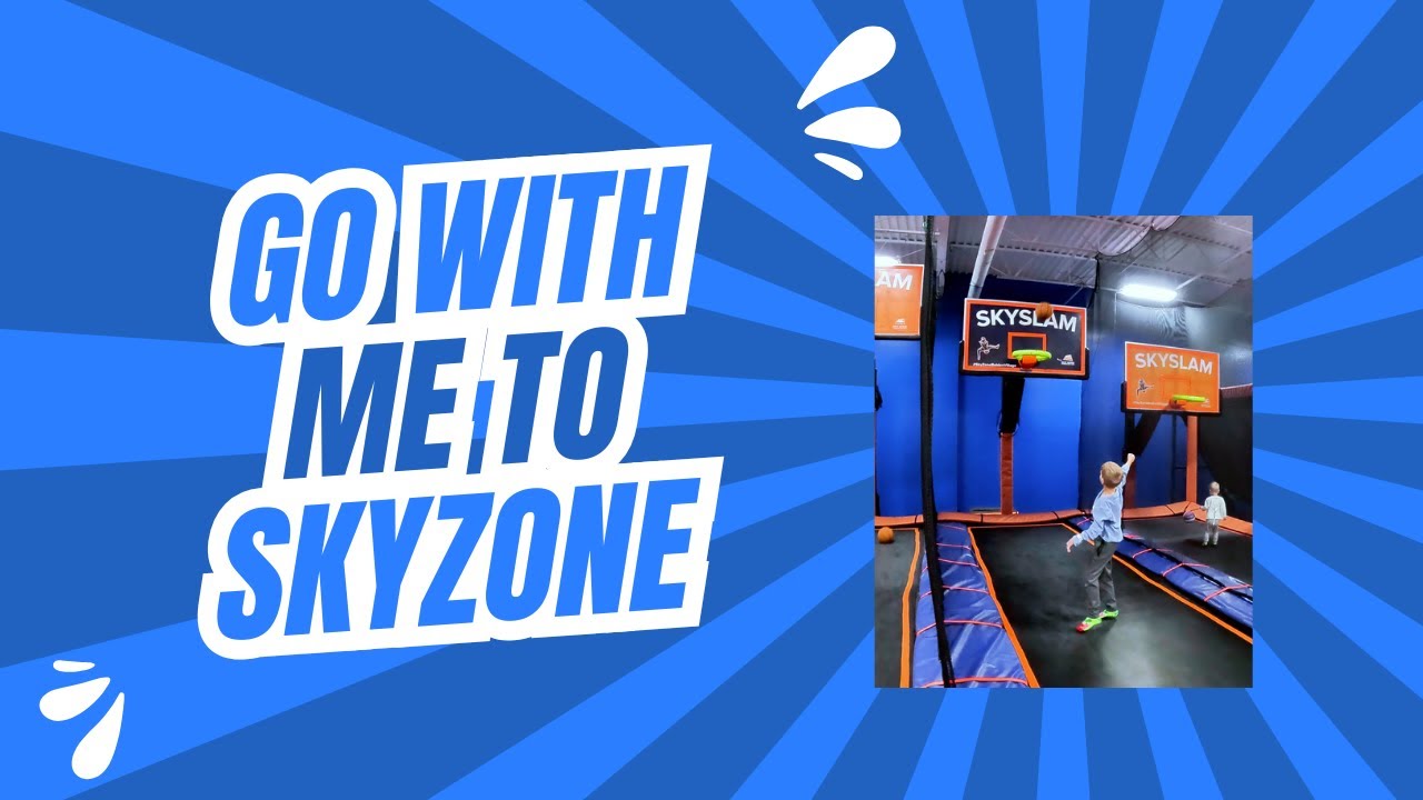 Have FUN with me at Sky Zone!!! is this the best jump park? - YouTube