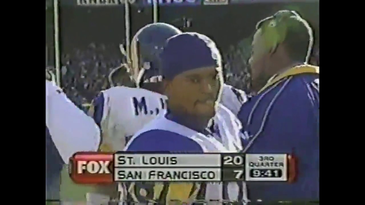1999-11-21 St. Louis Rams vs San Francisco 49ers - YouTube