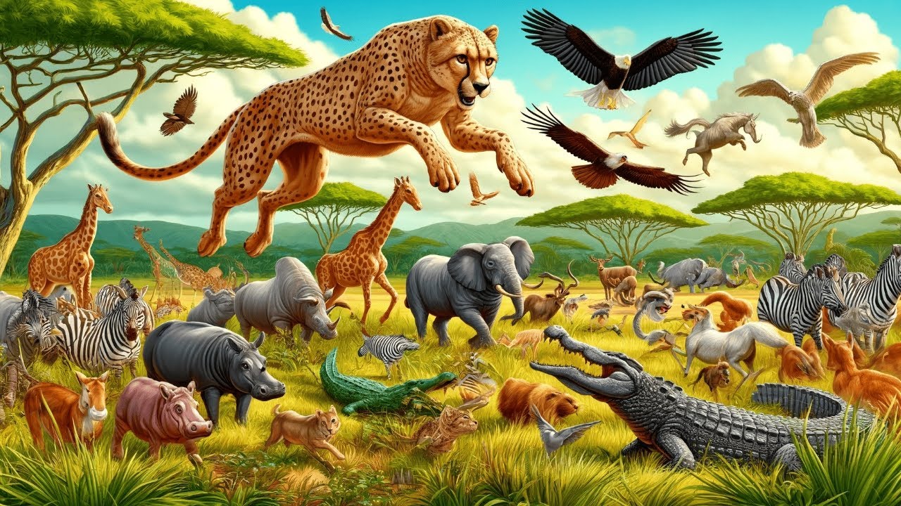 Savanna Simulator - Cheetah Simulator Games | Animals Game | Wild ...