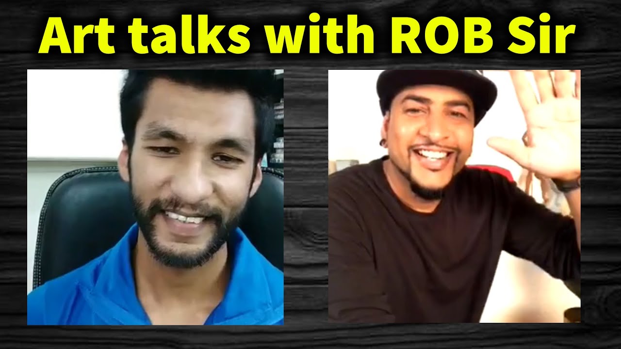 Art talks with ROB sir | Mad Stuff with Rob x Artist Shubham Dogra ...