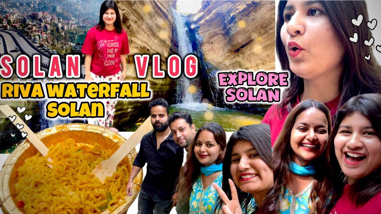 Riva Waterfall Solan🥶| Solan Waterfall Vlog | Trip | Explore Himachal♥️ ...
