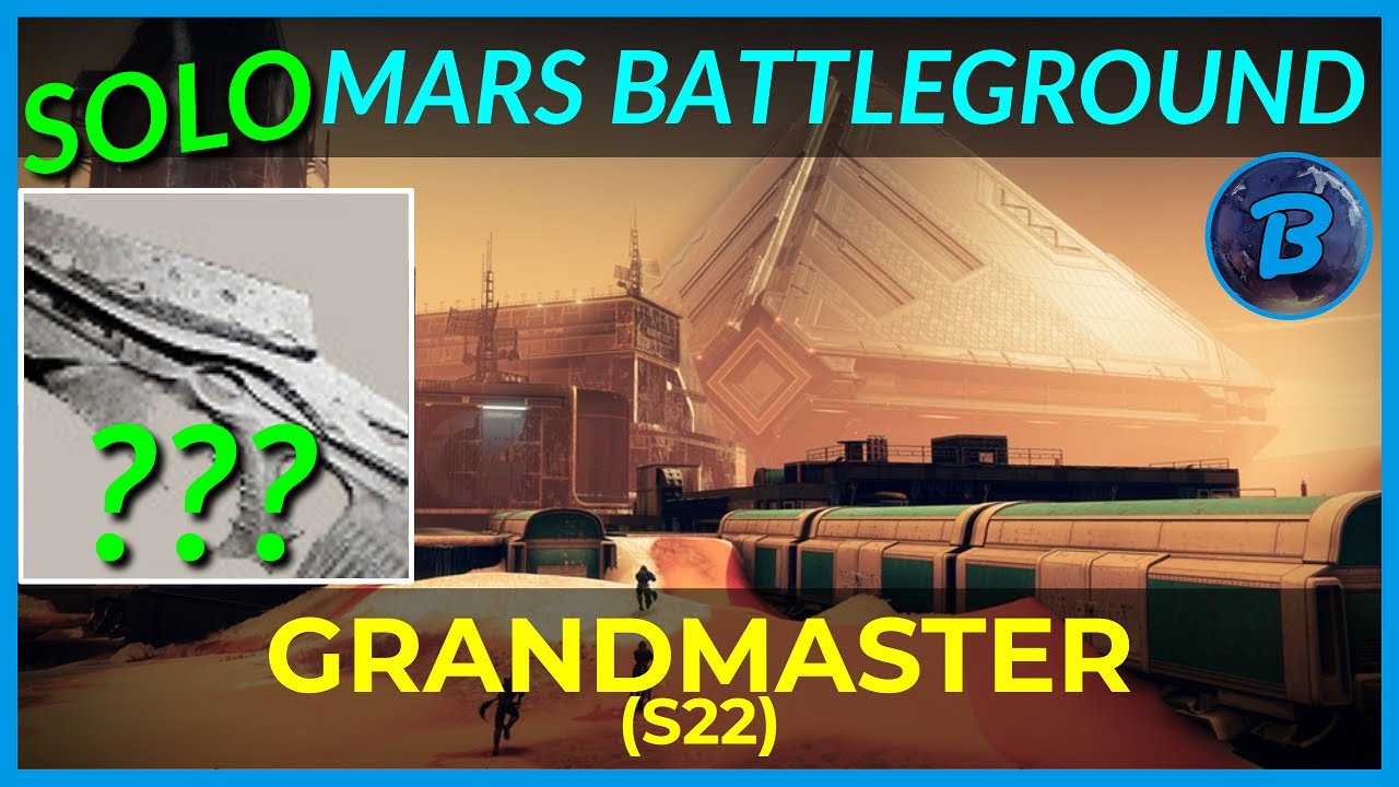 SOLO Mars Battleground (Husk of the Pit) - Grandmaster Nightfall ...