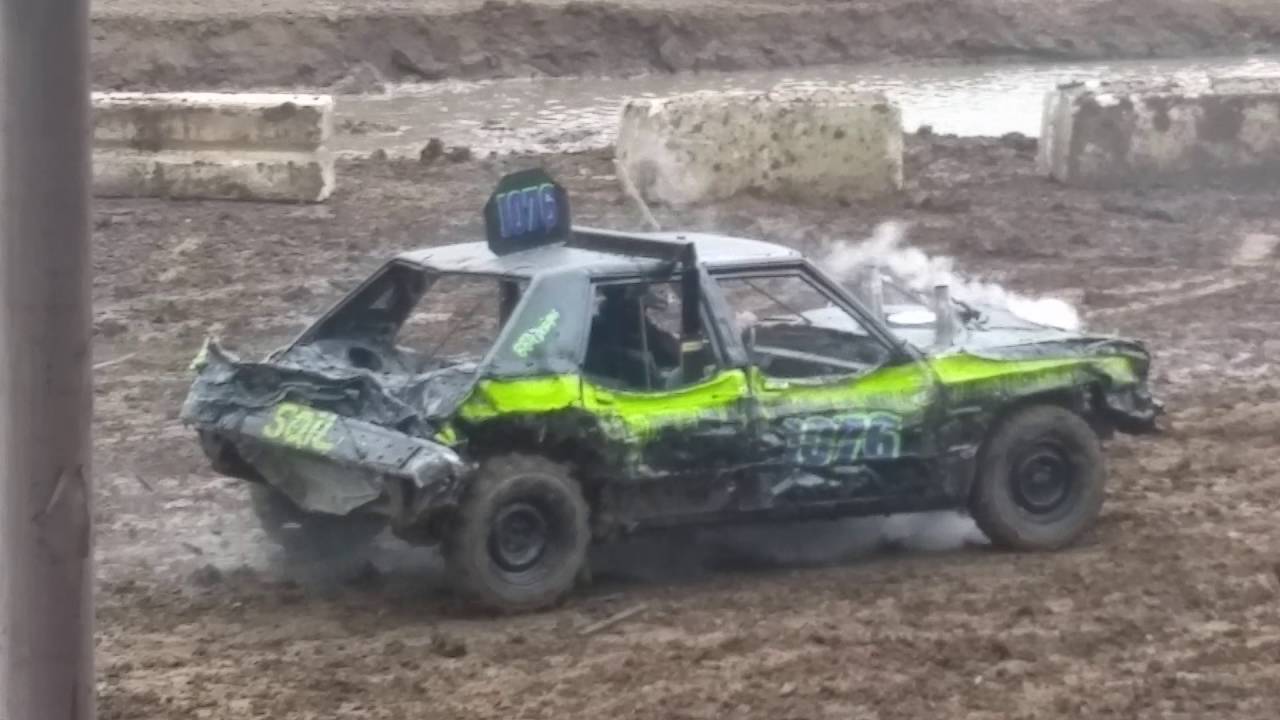 Tyler Rensch 2016 Demo Derby Schuyler County fair - YouTube