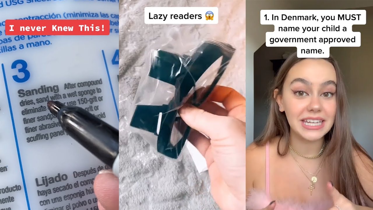 i was today years old when i found out tiktok life hack compilation 2021 - YouTube