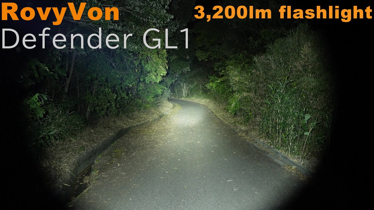 RovyVon Defender GL1 3,200lm #flashlight - YouTube