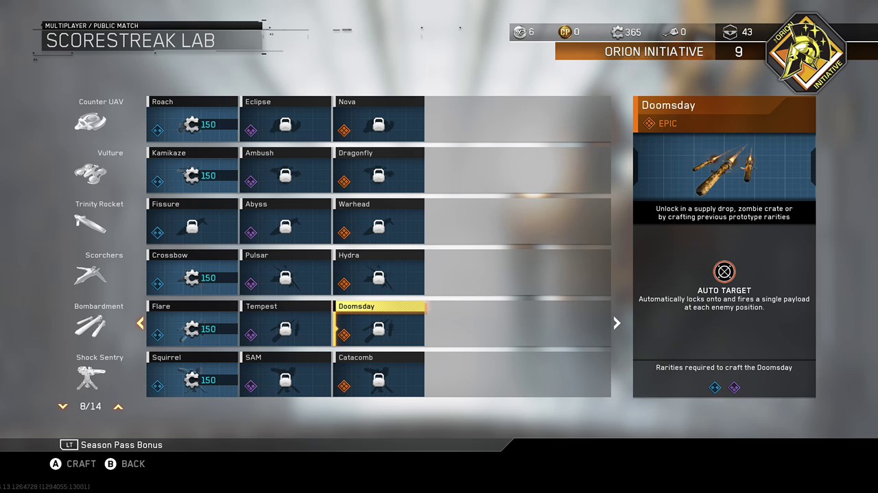 COD IW: ALL 42 PROTOTYPE SCORESTREAKS - YouTube