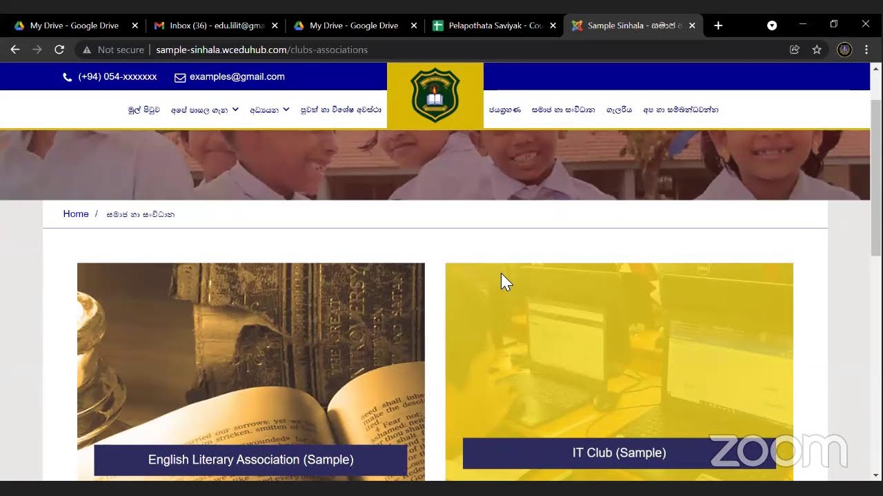 Web development training workshop - Ambalangoda Educational Zone (Day 03) - YouTube