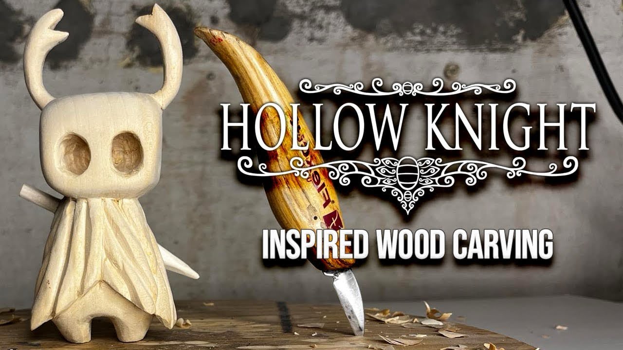 #asmr HOLLOW KNIGHT WOODCARVING! - YouTube