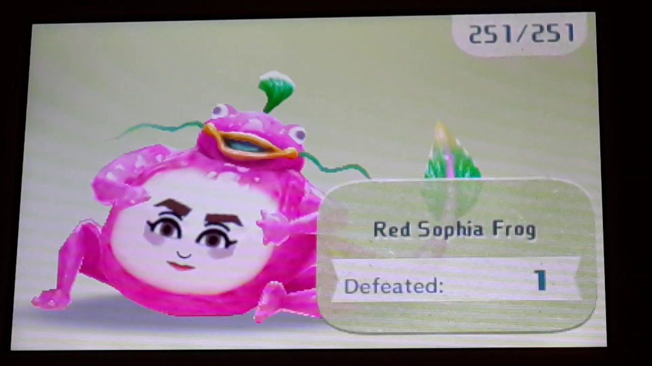 Miitopia - Boss Collection: Red Sophia Frog - YouTube