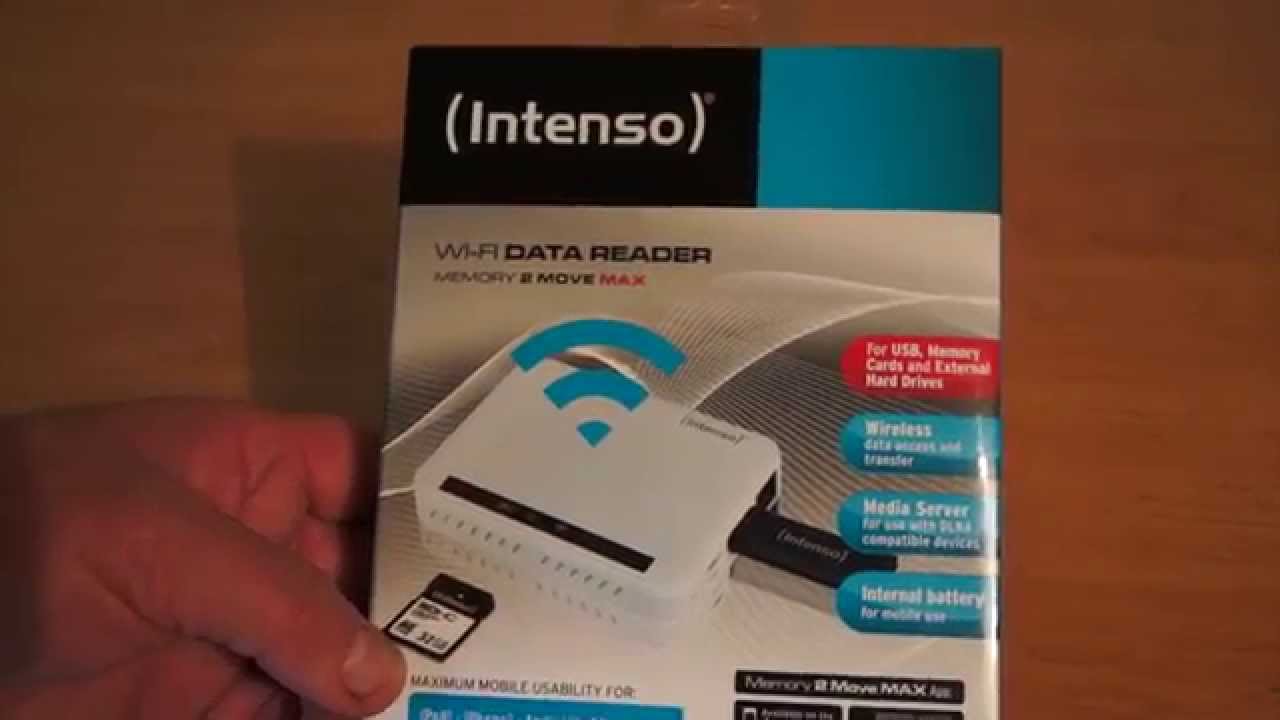 WI-FI Data Reader Memory 2 Move MAX - YouTube