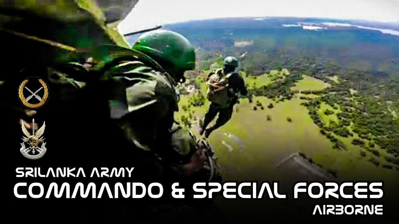 Sri lanka Army Airborne Training-Commando Regiment & Special Forces ...