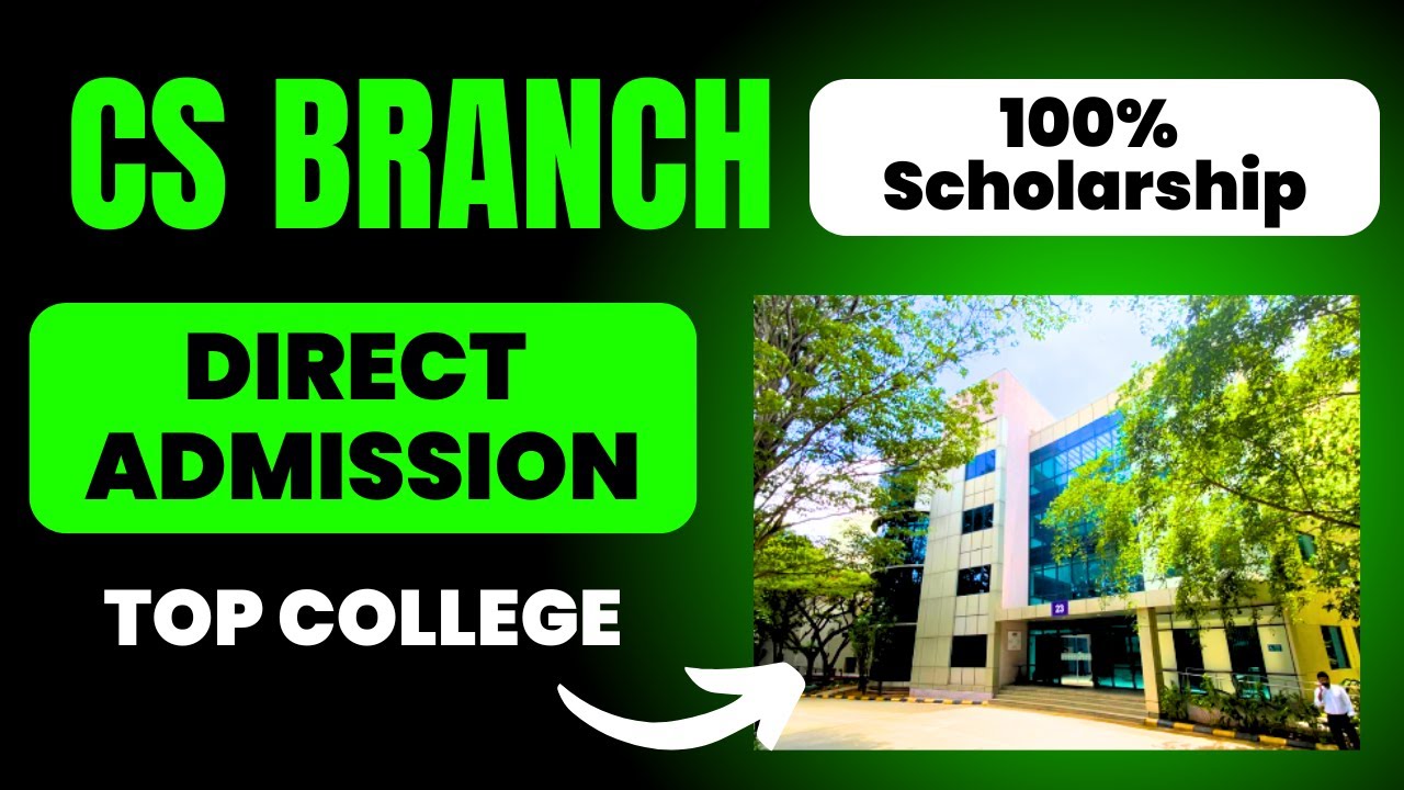 JEE MAINS 2024 : Top College For CS Branch | Best CSE College | Direct ...