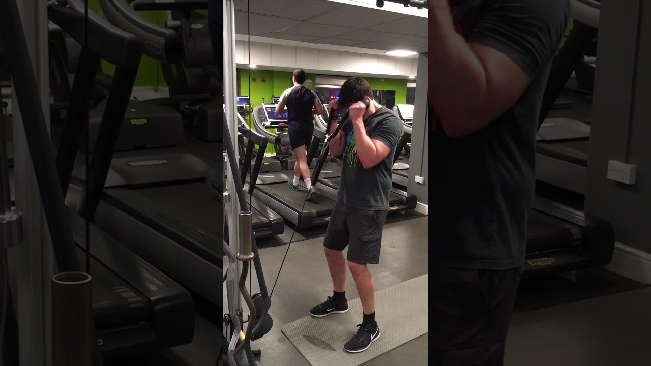 Bicep rope curl- steven gordon Fitness Ltd - YouTube