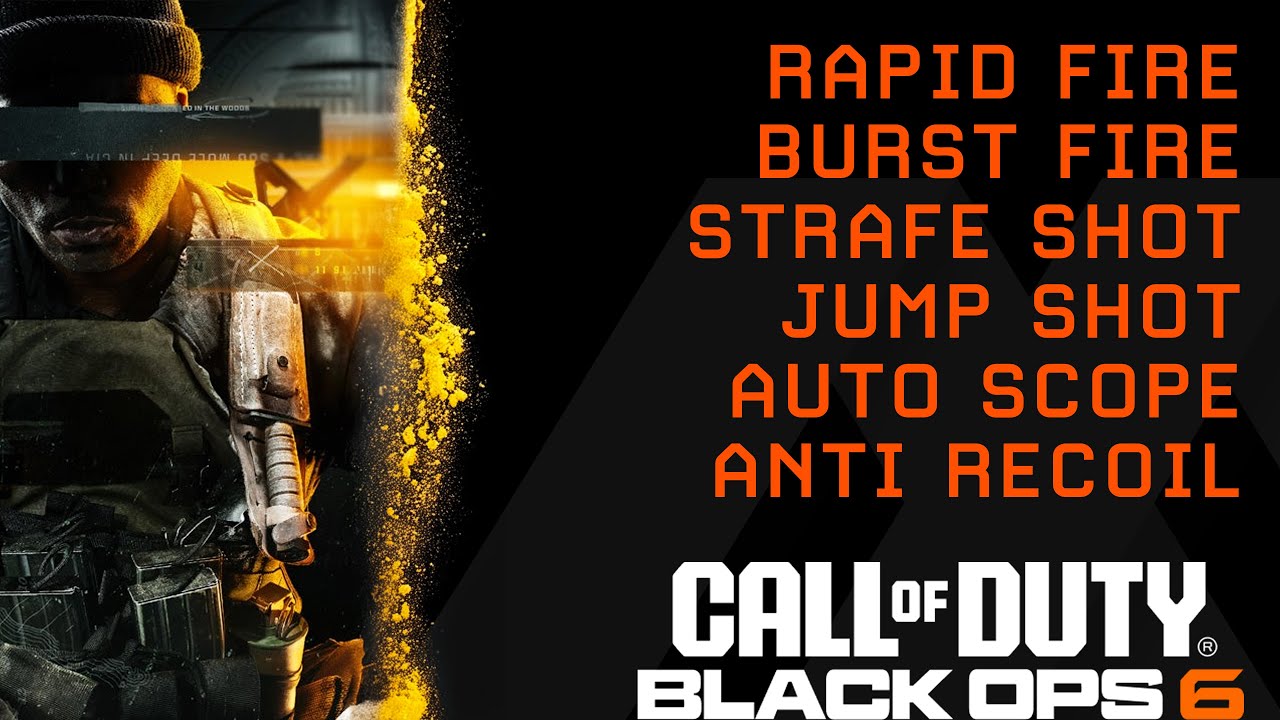 COD Black OPS 6 Mod Showcase| Master Every Match with Rapid Fire, Strafe Shot, Anti Recoil ...