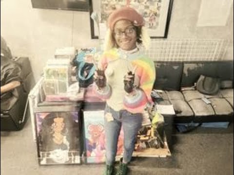 The amazing artist MYLA J. (interviewed by Age Scott) - YouTube