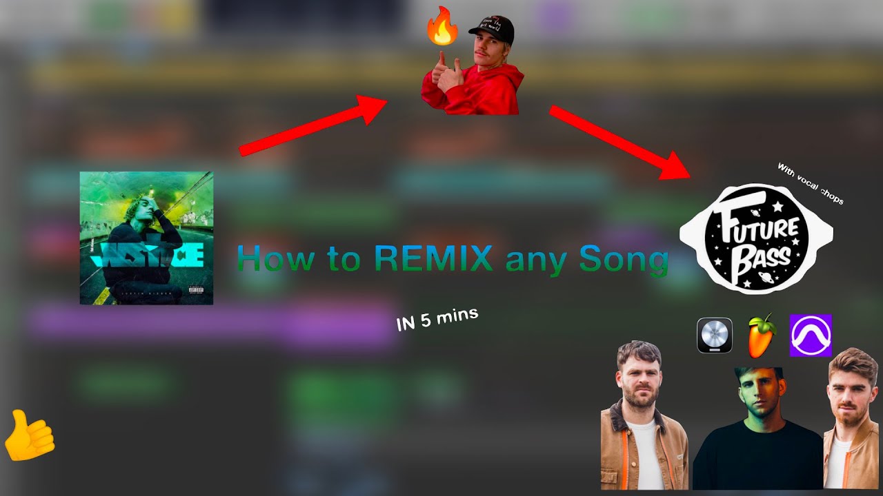 How To Remix Any Song 🔥 | Justin Bieber - Ghost (J Major Remix) | Logic Pro X - YouTube