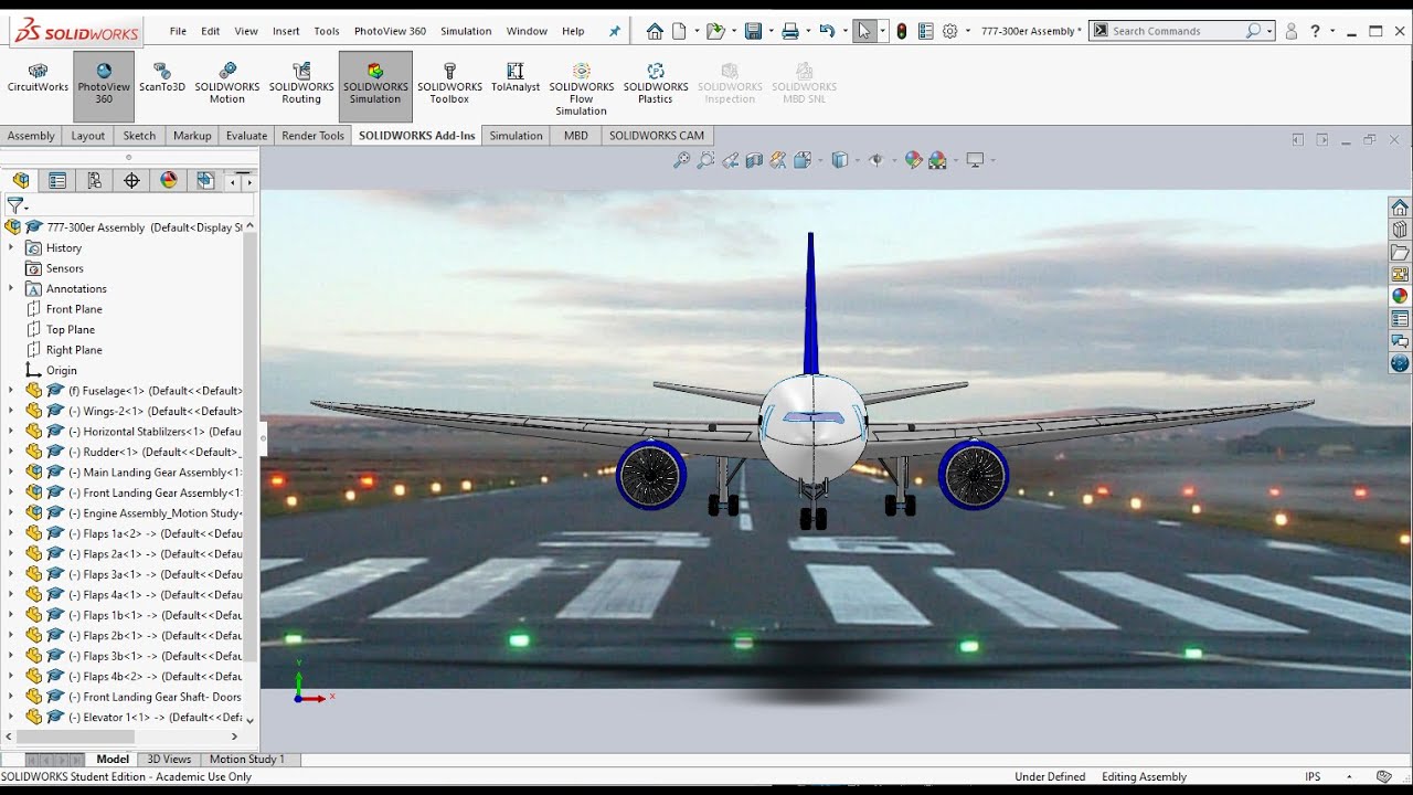 UCI MAE 52 Final Project- Boeing 777-300er - YouTube