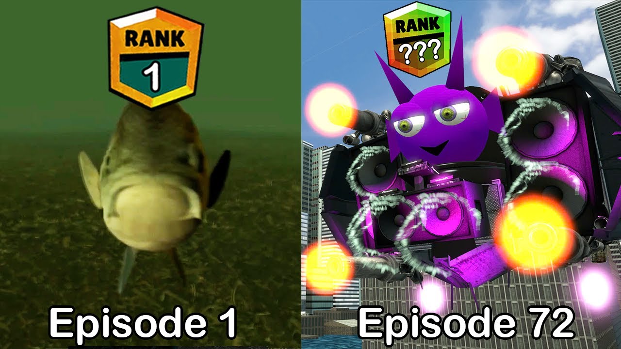 Brawl Stars Rank Up Skibidi The Fish 1 - 72 | DJ Sprunki (Episode 72 ...