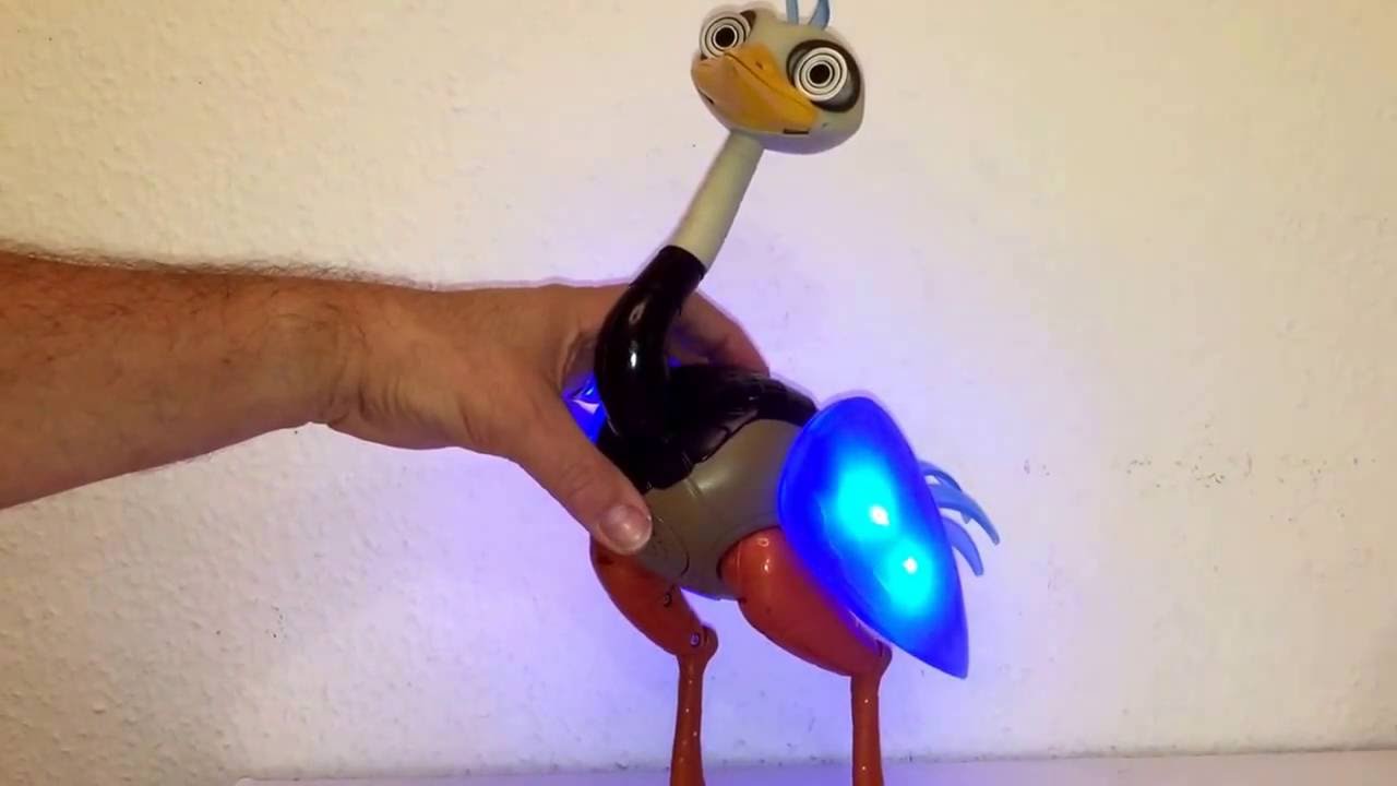 Taking Merc the Robot Ostrich from Miles from Tomorrow - YouTube