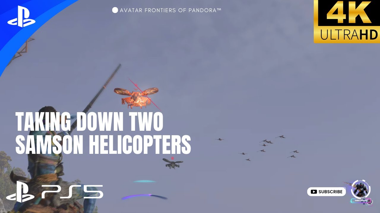 Avatar: Frontiers of Pandora - Destroy Two Samson Helicopters - YouTube