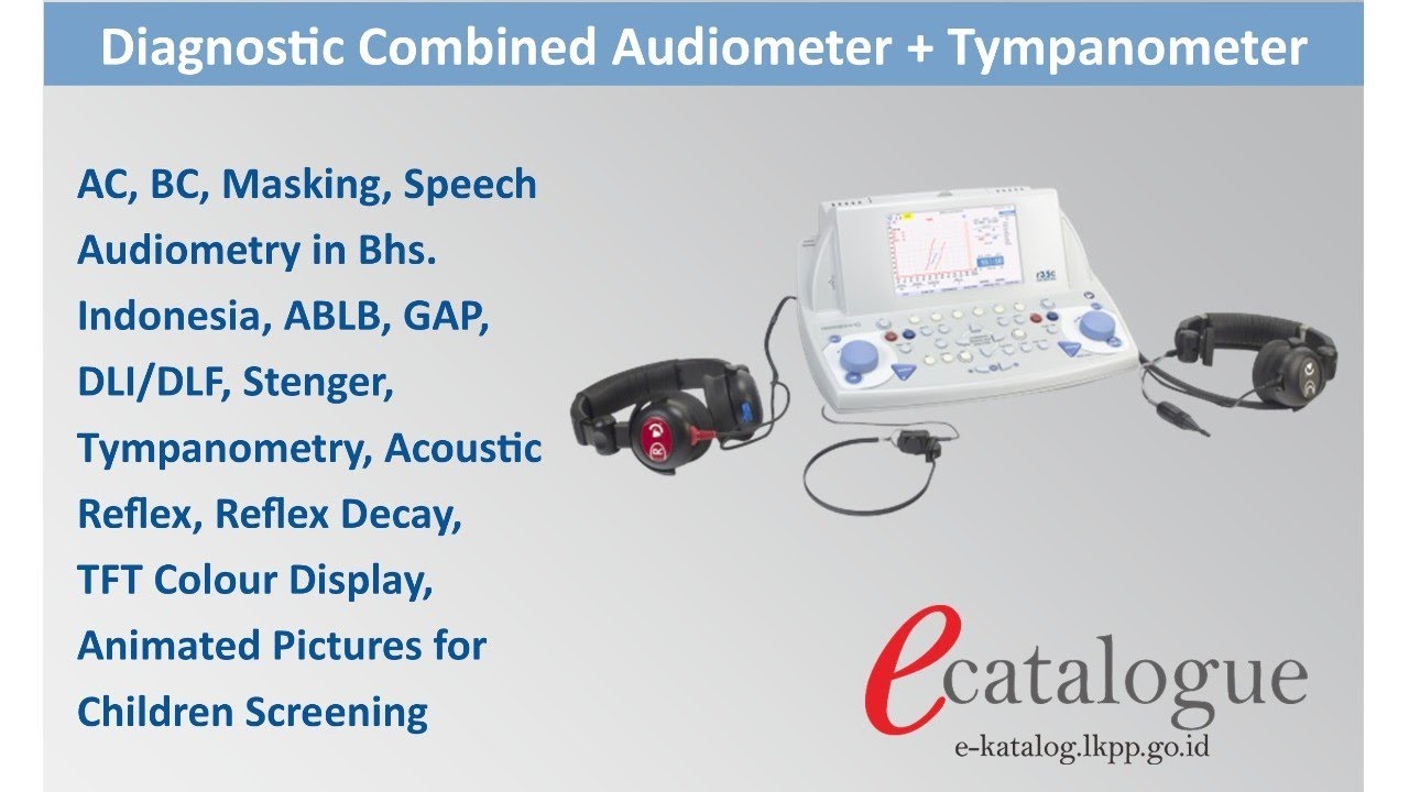 RESONANCE R25C-DD45, Kombinasi Audiometer dan Timpanometer Diagnostik ...