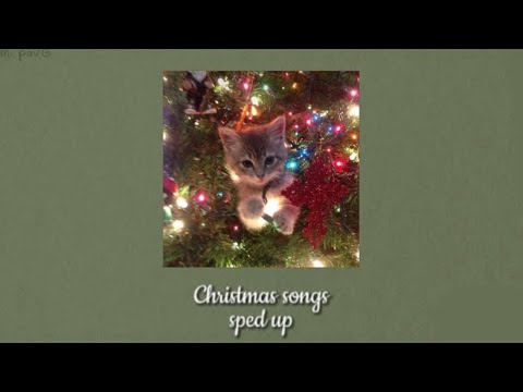 Sped up CHRISTMAS songs - a playlist 🎄 - YouTube