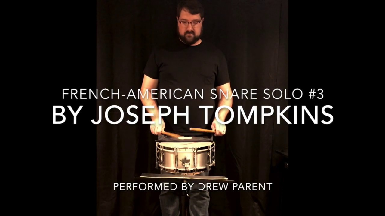 Tompkins Tuesday: III - Snare Solo #3 from Joseph Tompkins "Nine French ...