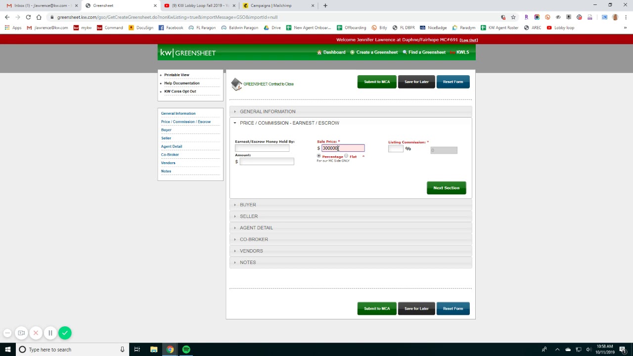 How to create a Greensheet - YouTube