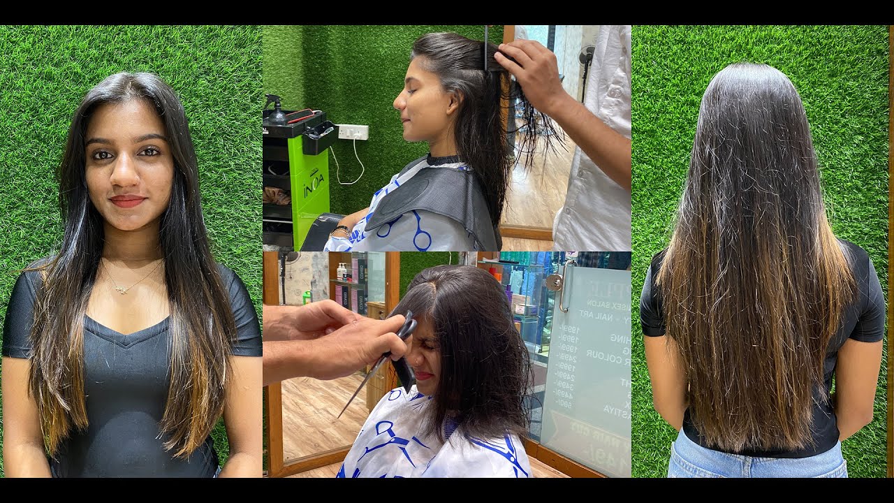 Transforming Insta Model Bhoomika's Look ️ | Stunning Haircut Reveal ...