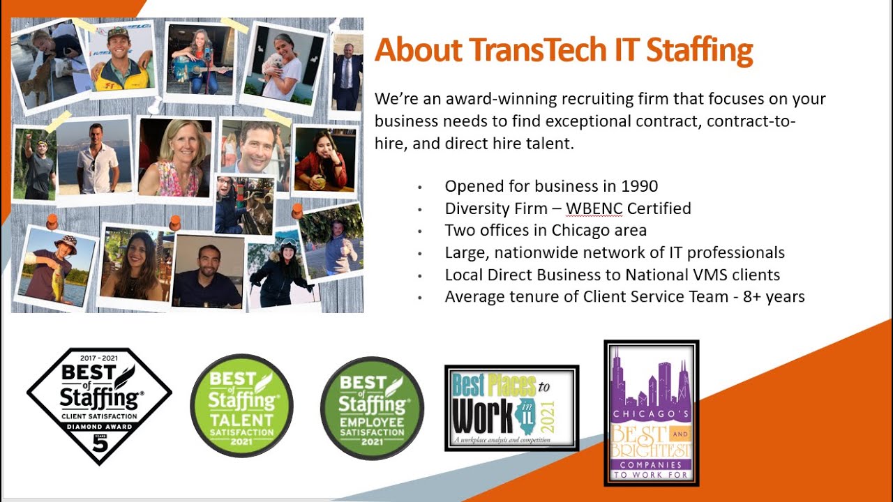 TransTech IT Staffing Open House - July 2021 - YouTube
