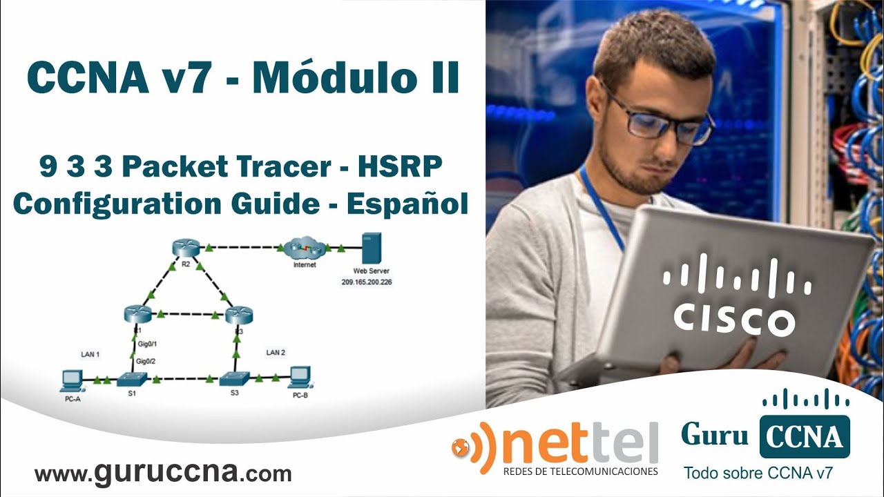 CCNA II v7: 9.3.3 Packet Tracer - HSRP Configuration Guide - Español ...
