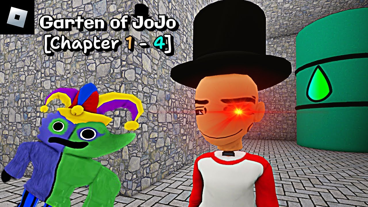 Garten of jojo [Chapter 1 - 4] : roblox mascot gameplay walkthrough - YouTube