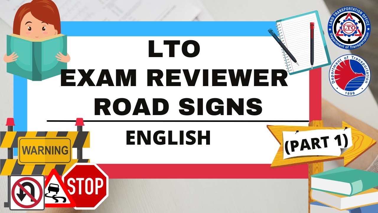 LTO EXAM REVIEWER 2021 - 2022 ROAD SIGNS🚸 | ZENNIBIT / UPDATED - YouTube
