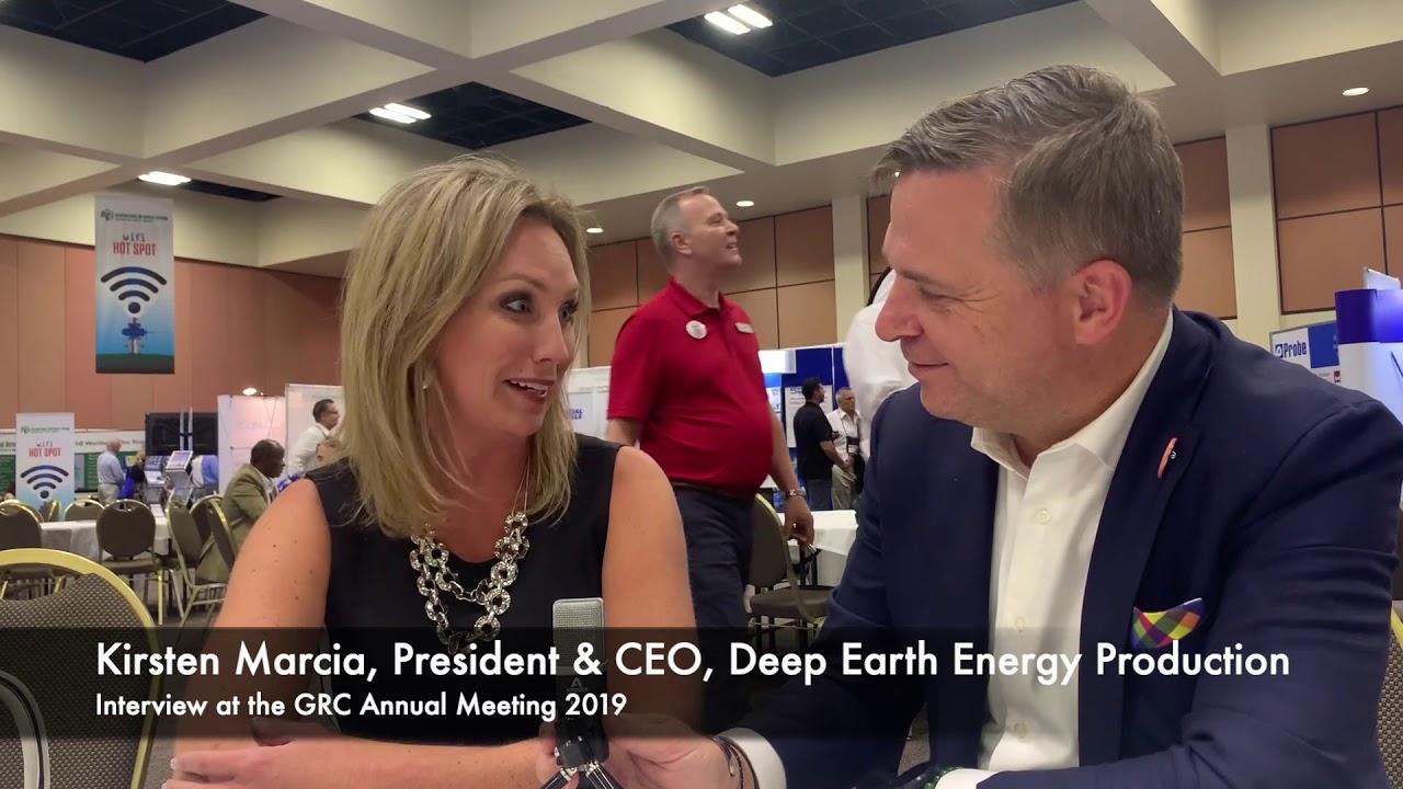 Interview - Kirsten Marcia, President & CEO, Deep Earth Energy ...