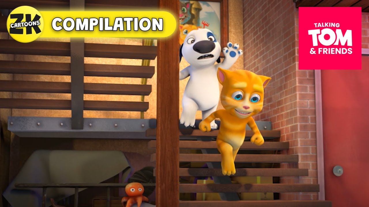 Talking Ginger is The BEST Game Player EVER! | Talking Tom & Friends ...