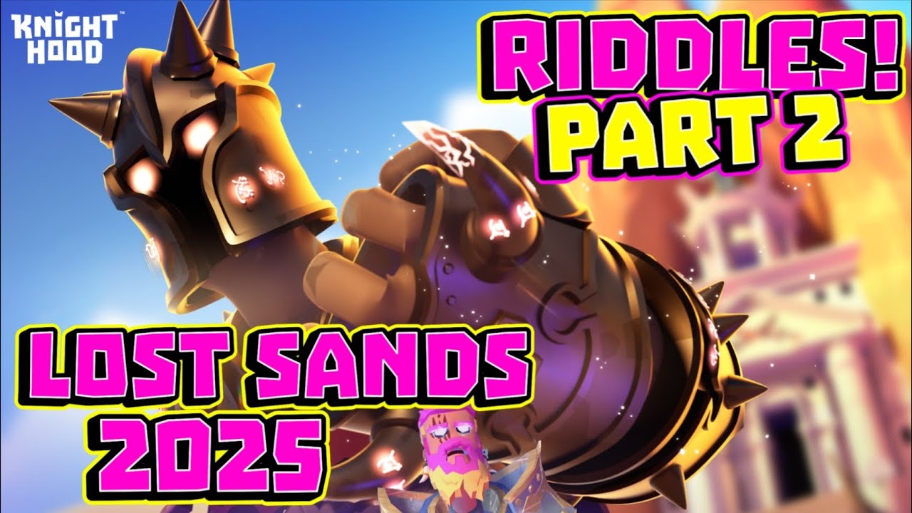 Riddles part 2: Lost sands 2025 - YouTube