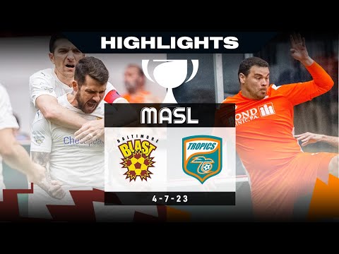 Ron Newman Cup: Eastern Conference Semi Game 1 - Baltimore Blast ...