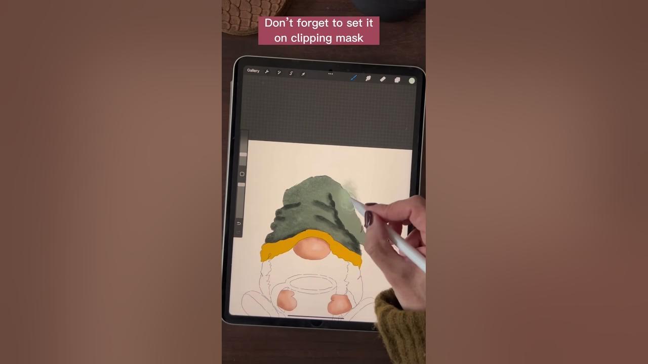 Step-by-step tutorial drawing a Gnome - read 👇🏼 before you start - YouTube