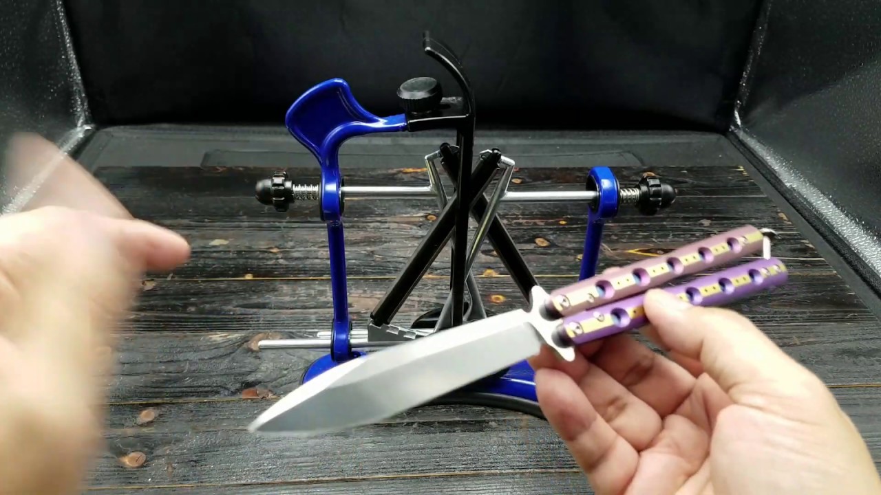 Simple & Easy Knife Sharpener - YouTube