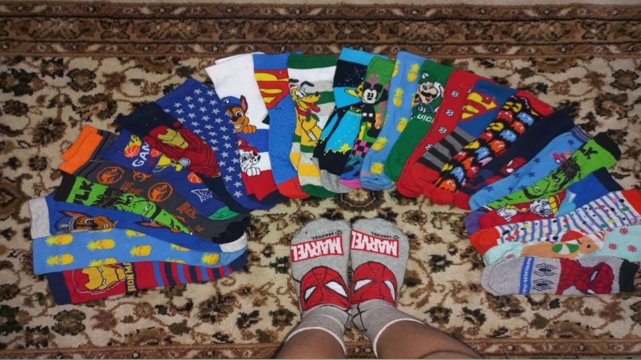 socks challenge | socks collection - YouTube