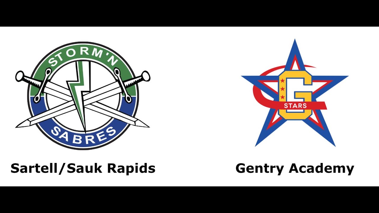 Gentry Academy @ Storm'n Sabres JV Hockey - YouTube