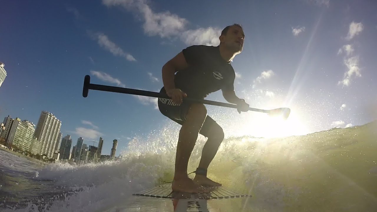 Stand Up Paddle Surfing Session - Balneário Camboriú - YouTube