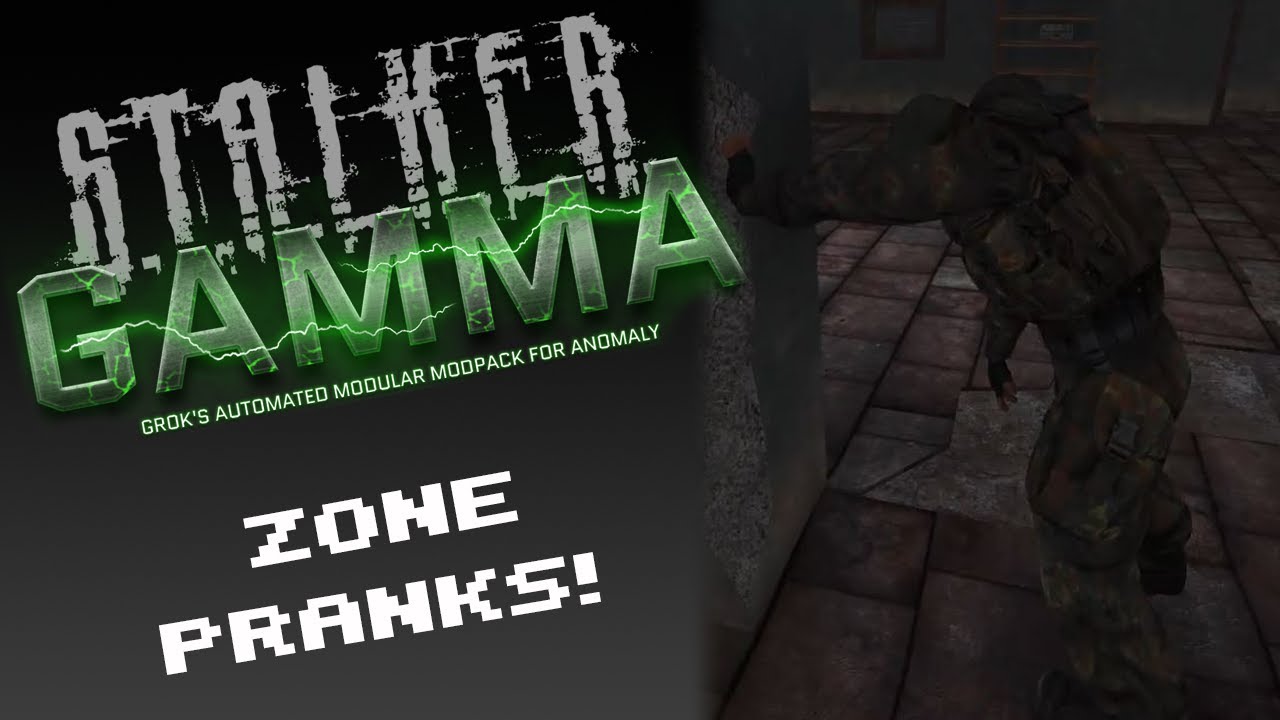 Stalker Gamma: Pulling pranks on mercenaries! - YouTube