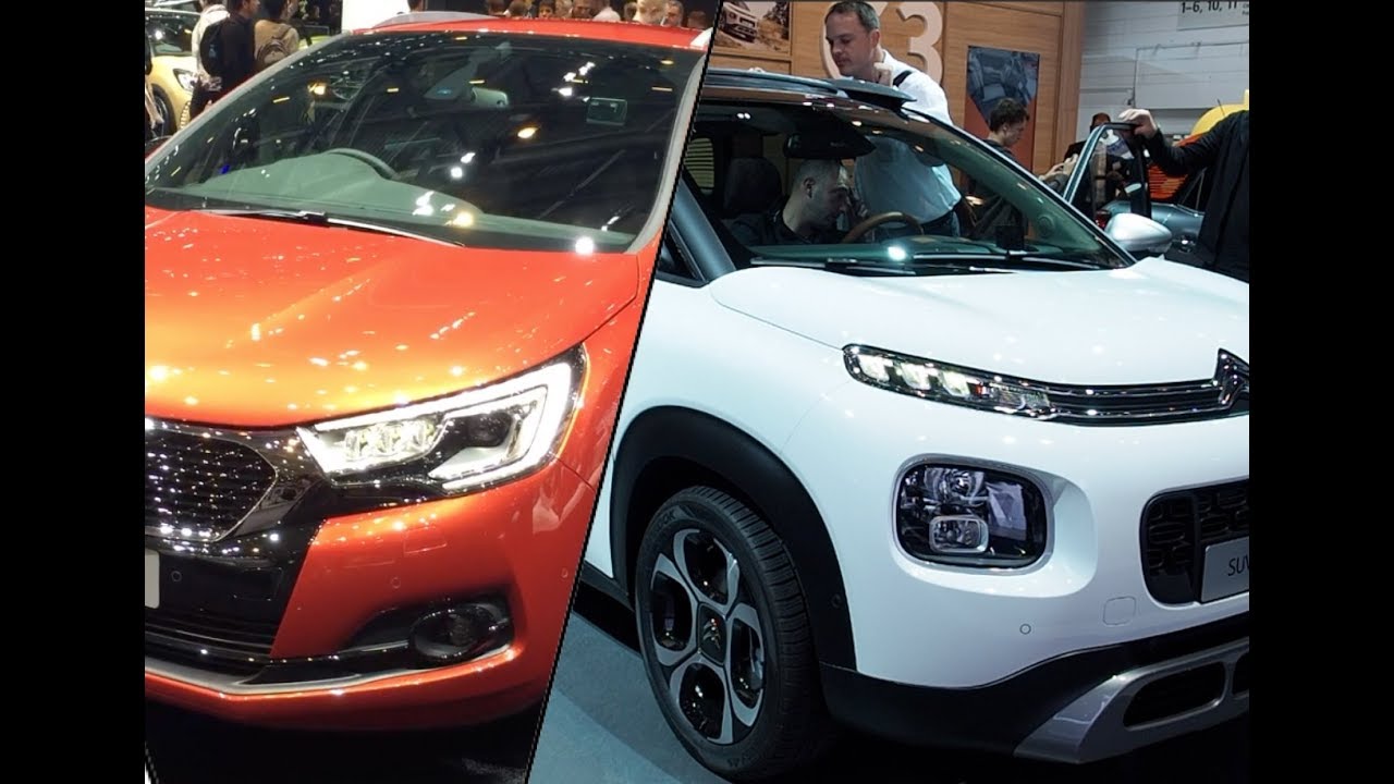 Citroen C3 Aircross vs DS 4 Crossback - YouTube