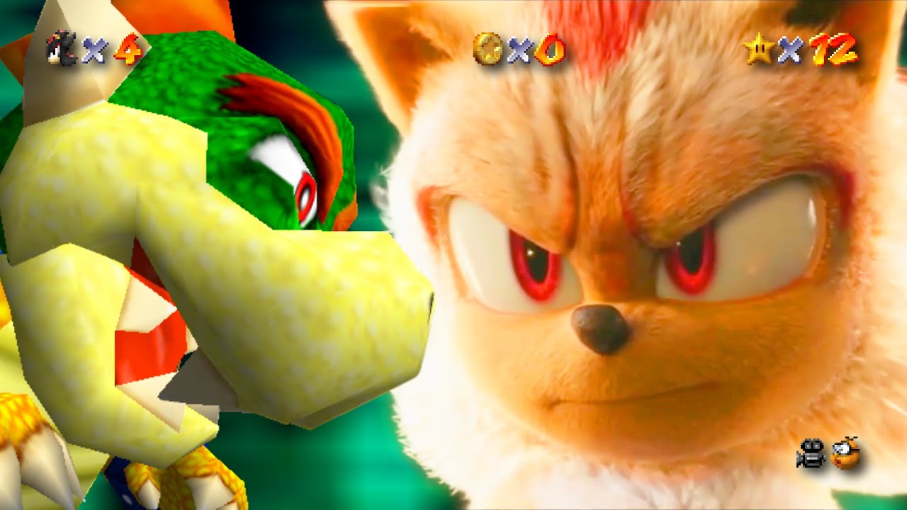 Super Shadow vs Bowser in Super Mario 64 - YouTube