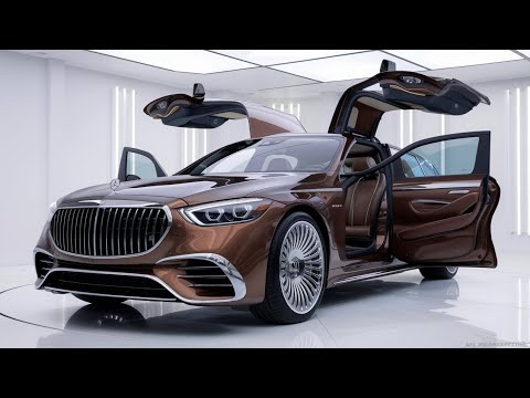 "2025 Mercedes S63 – Ultimate Luxury Sedan in Stunning Brown ...